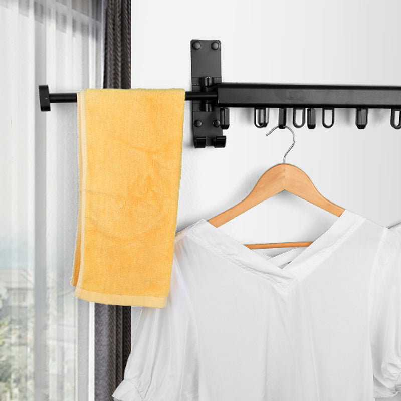 Folding Telescopic Drying Sliding Rack Indoor Clothes Foldable Retract ...