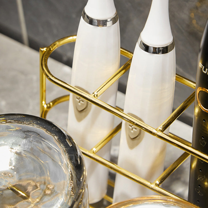 Light Luxury Electric Toothbrush Rack Holder Wall-mounted Countertop B ...