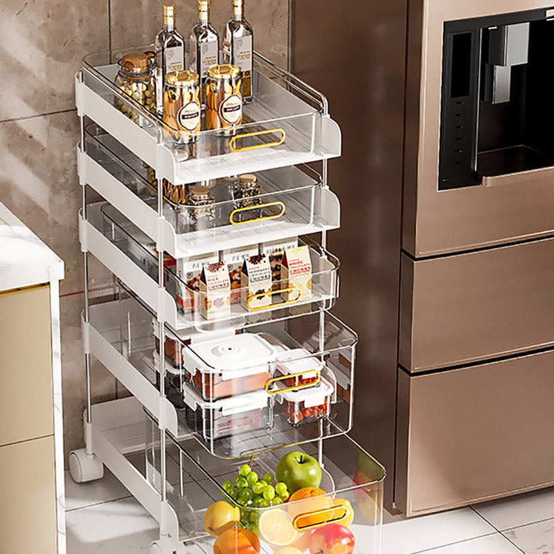 Multi-layer Storage Trolley Movable Home Multi-functional Trolley Stor ...